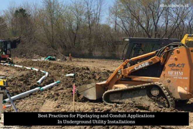Applications In Underground Utility Installations
